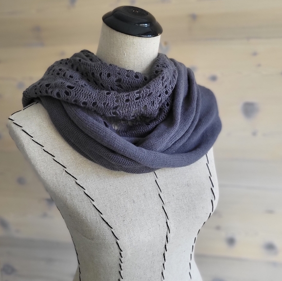 Evelyn K | Accessories | Evelyn K Grey Infinty Scarf | Poshmark